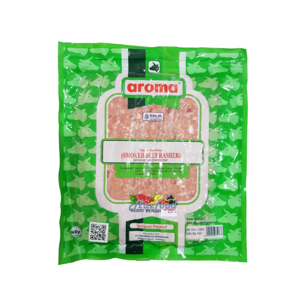 Jual AROMA SMOKED BEEF RASHER 1 KILO | Shopee Indonesia
