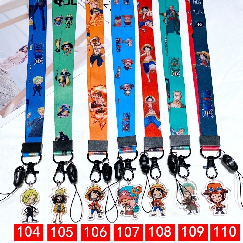 Jual TALI GANTUNGAN ID CARD ONE PIECE / TALI GANTUNGAN HP MOTIF 2 ...
