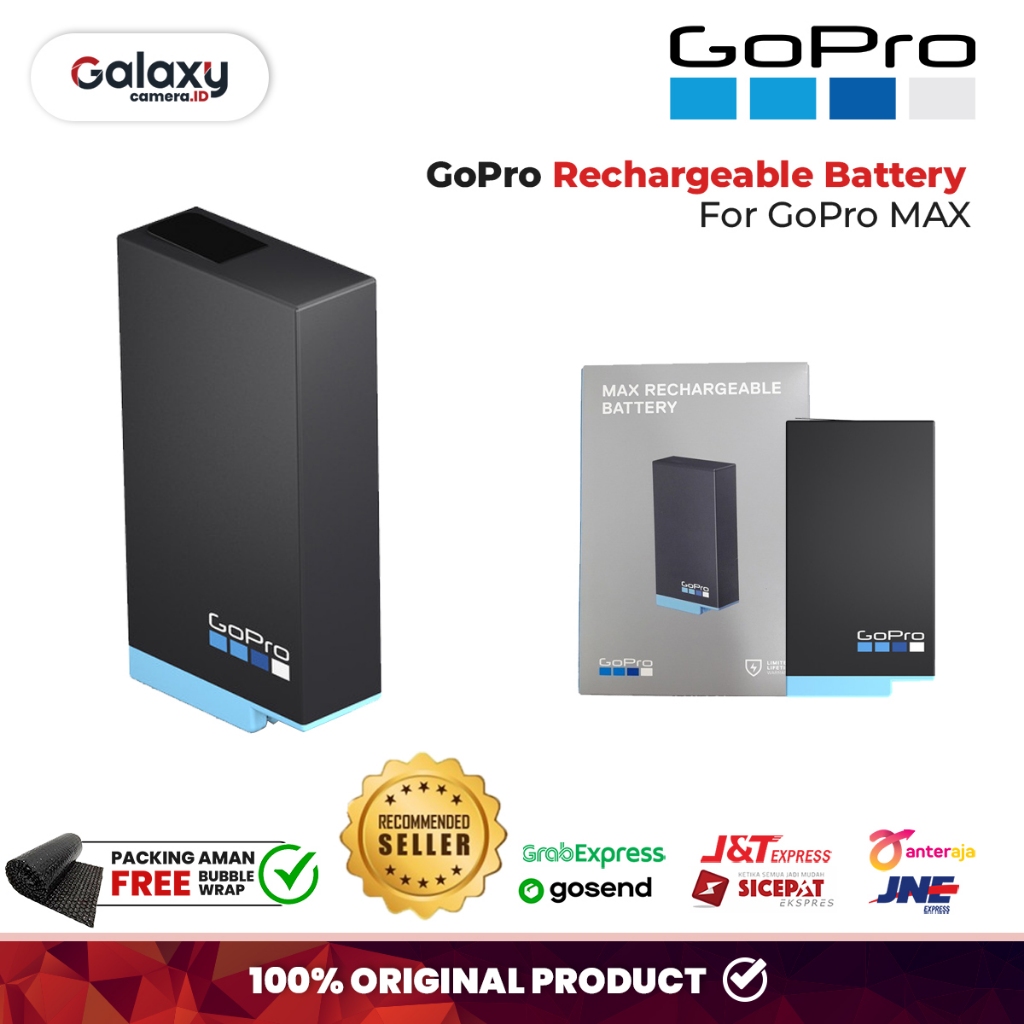 Jual GoPro Rechargeable Battery For MAX | Shopee Indonesia