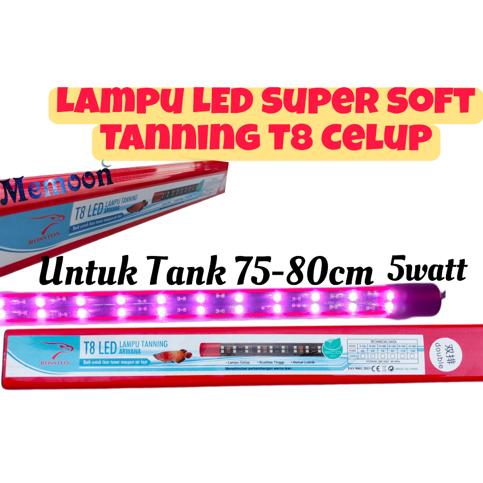 Jual Lampu LED View Arowana Super Soft Tanning T8 Crystal Lamp Rosston ...