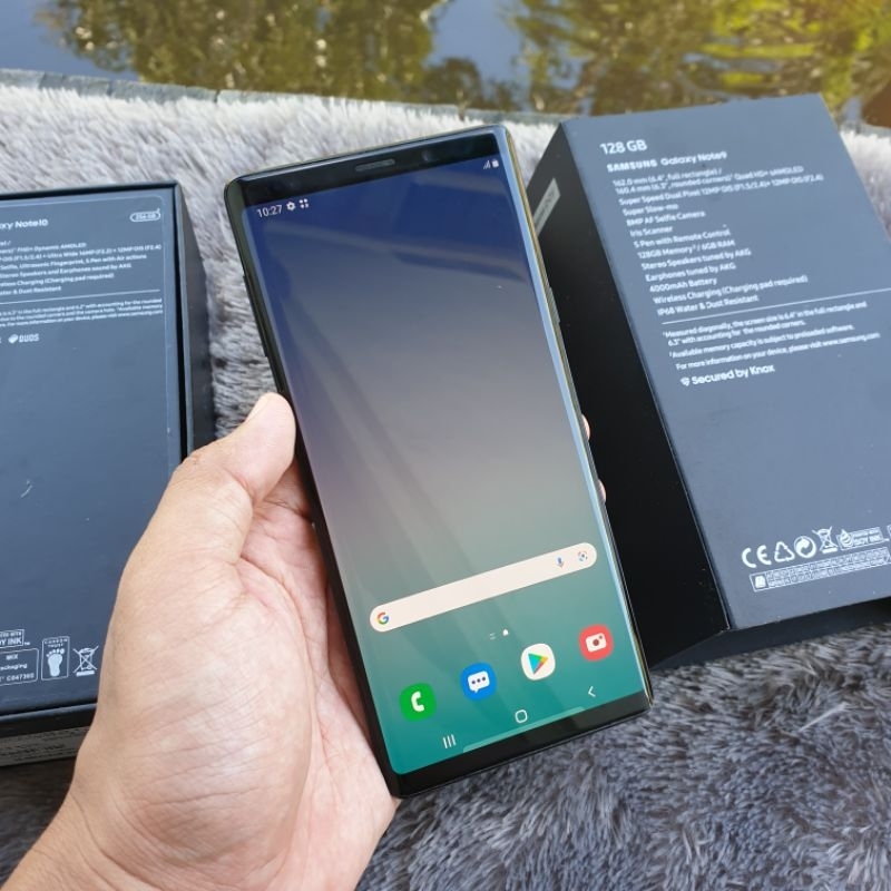 Jual Samsung Note 9 Black 6/128gb Fulset | Shopee Indonesia
