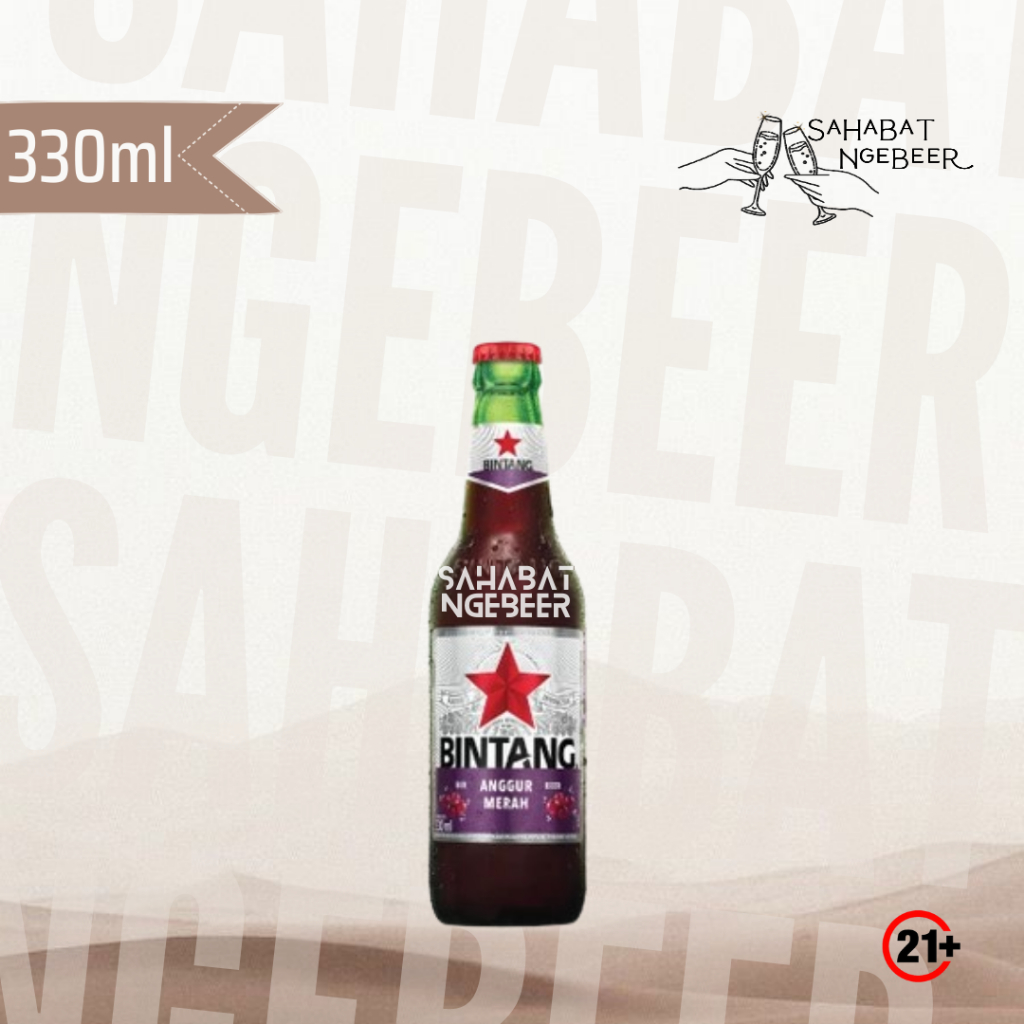 Jual Beer Bintang Anggur Merah 330Ml | Shopee Indonesia