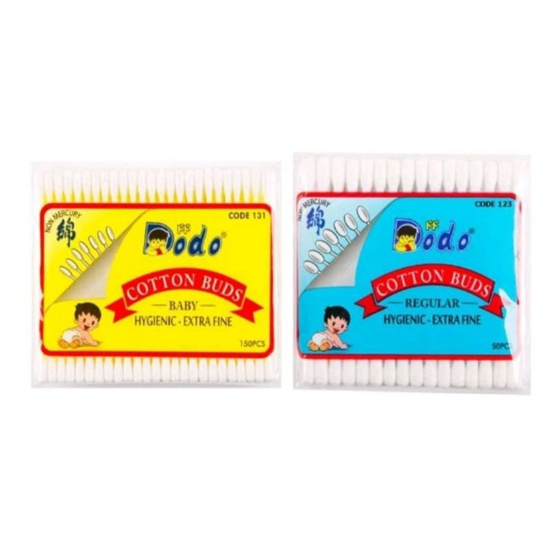 Jual dodo cotton buds refill isi 50pcs/dodo cotton buds kemasan plastik ...