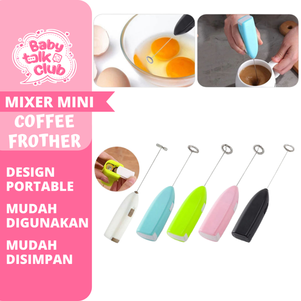 Jual Hand Mixer Mini Drink Frother Pengaduk Minuman & Telur Alat Busa ...