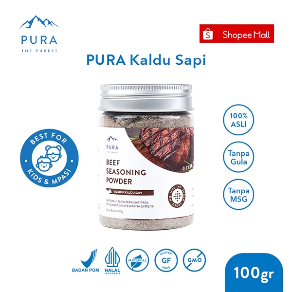 Jual Pura Kaldu Asli | Bumbu Kaldu Sapi (100gr) - Beef Seasoning Powder ...