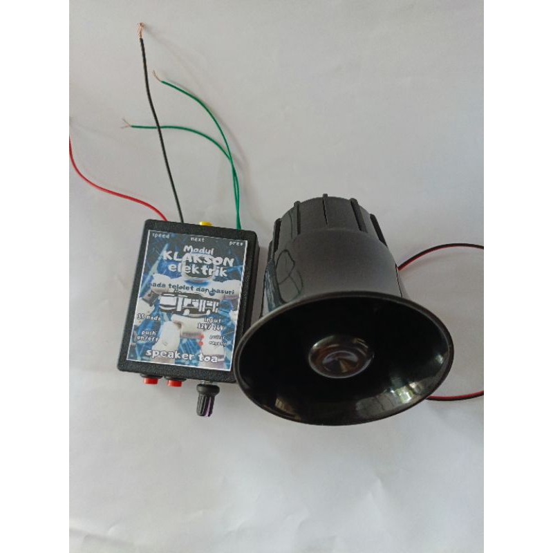 Jual klakson basuri elektrik/telolet nada basuri /basuri tanpa angin ...