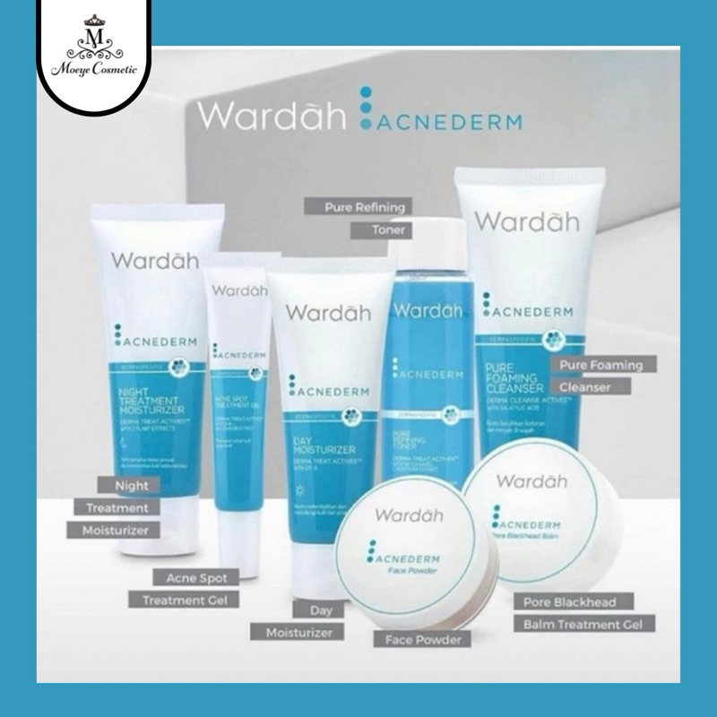 Jual WARDAH ACNEDERM SERIES ( KULIT BERJERAWAT ) | Shopee Indonesia