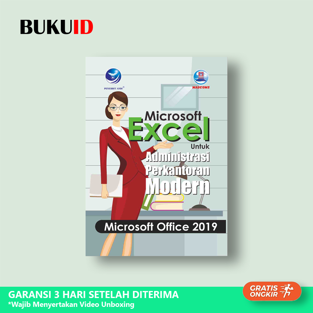 Jual Buku Microsoft Excel Untuk Administrasi Perkantoran Modern, Microsoft Office 2019 ...