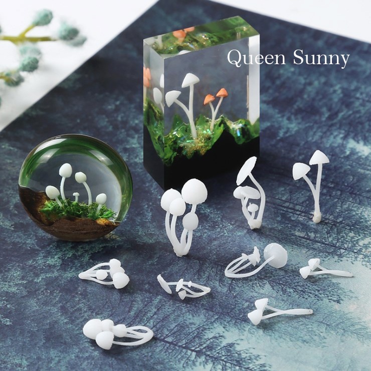 Jual Miniatur Mini 3D Model Jamur Landscape Hutan Tanaman Forest ...