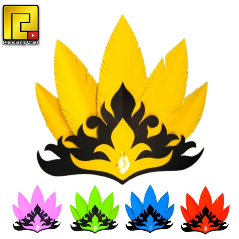 Jual [PL.A](Pulu pulu) Hiasan kepala bentuk mahkota untuk karnaval ...