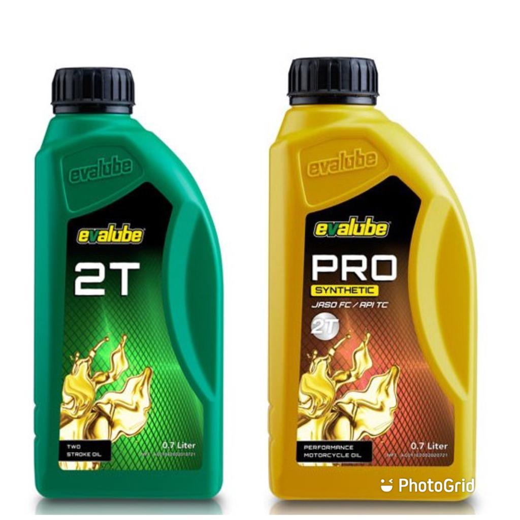 Jual Evalube Oli Samping 700ML, Evalube 2T & Evalube 2T Pro (Dijamin ...