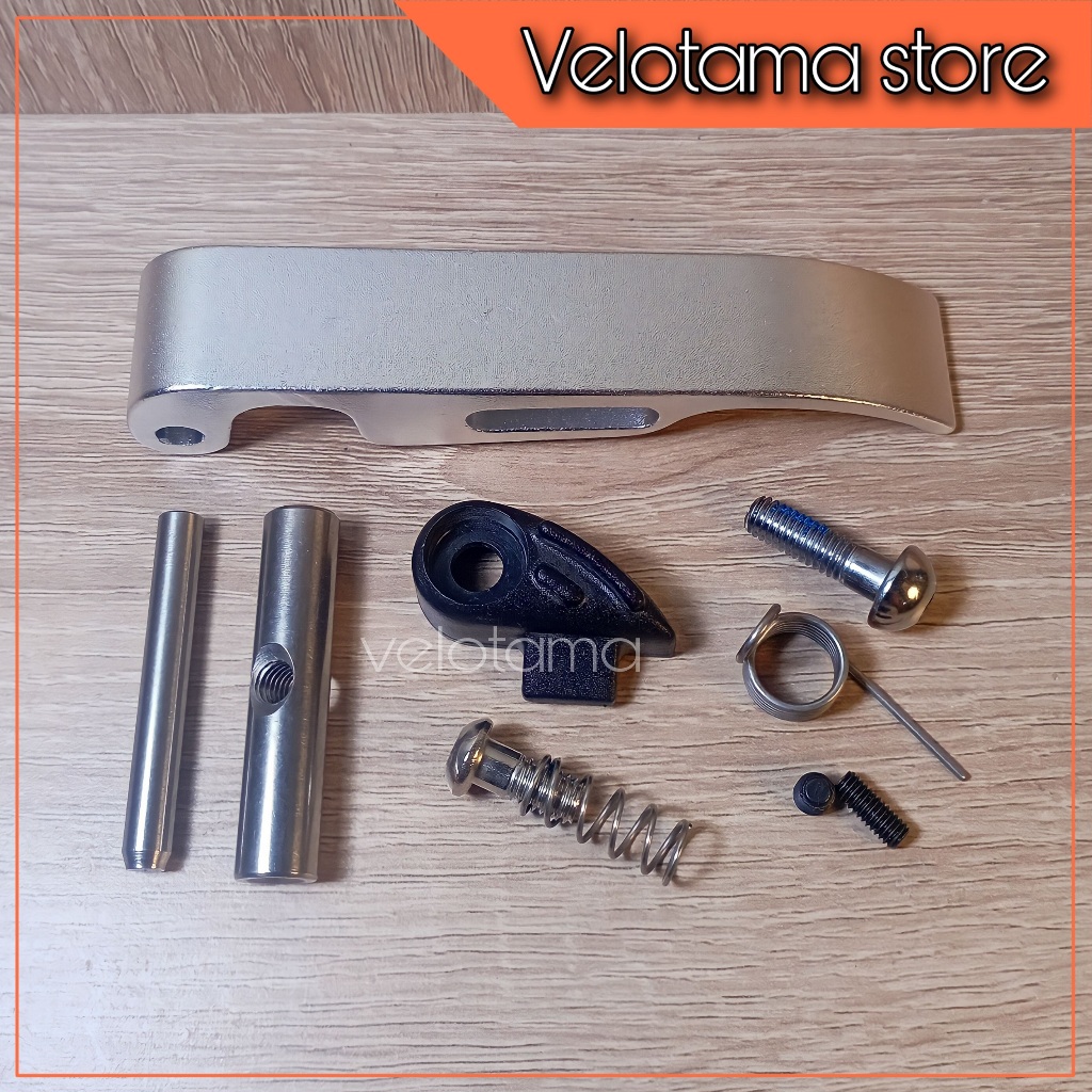 Jual 1 set Kuncian frame sepeda lipat folding bike lock buckle pengunci ...