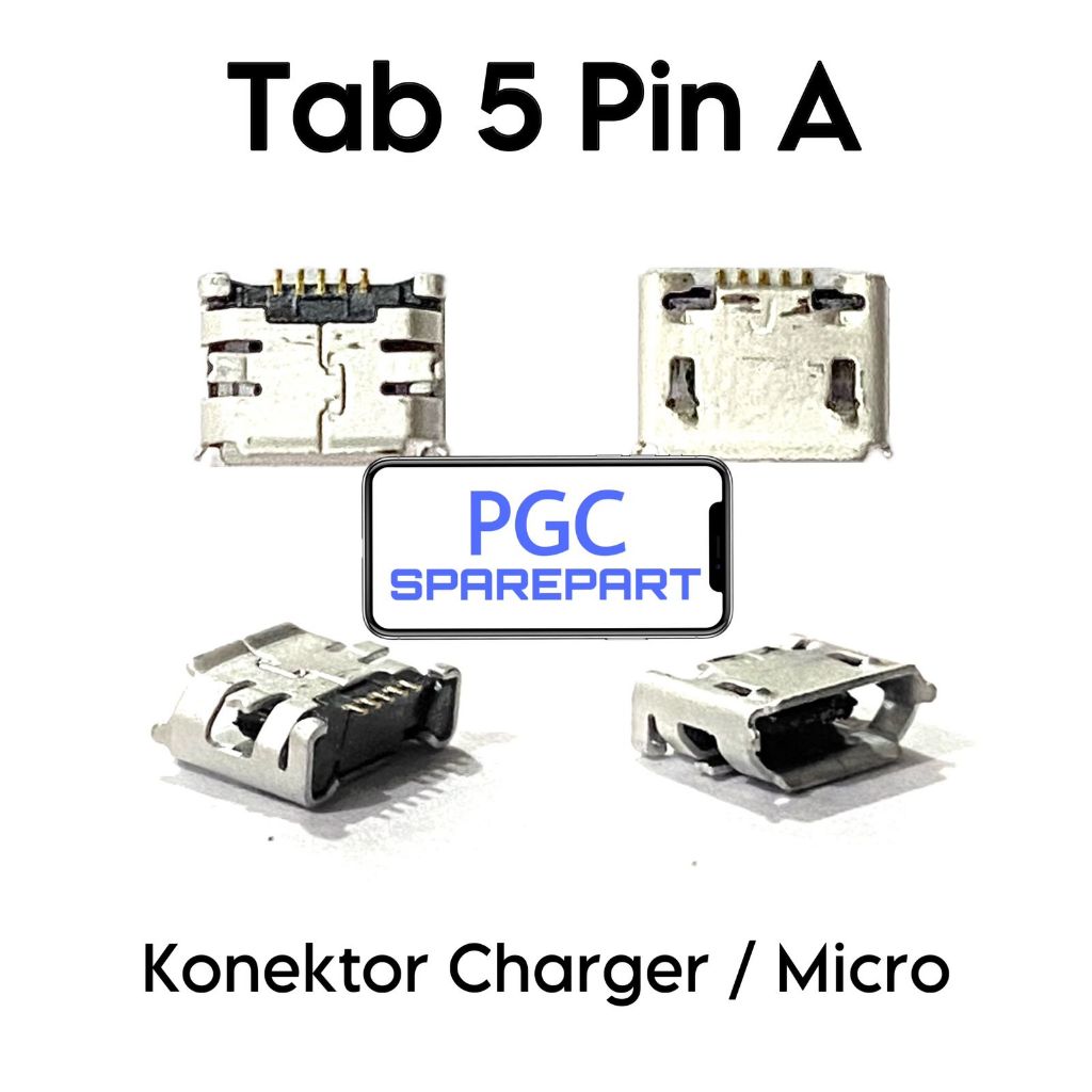 Jual Original Connector Charger Cina Tab 5 Pin A - Konektor Cas ...