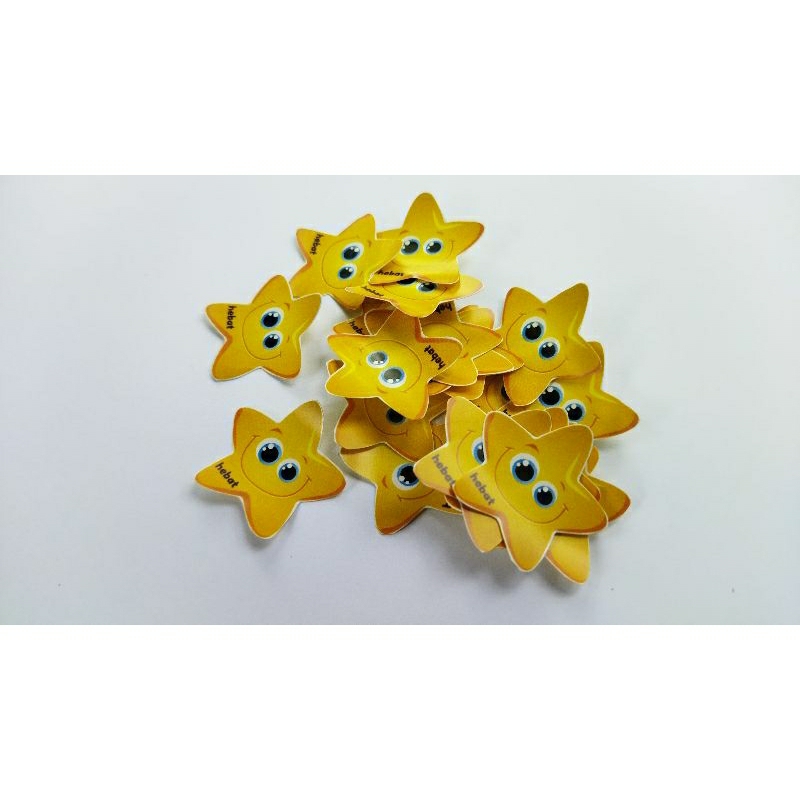 Jual Stiker reward bintang - Stiker bintang Anak | Shopee Indonesia