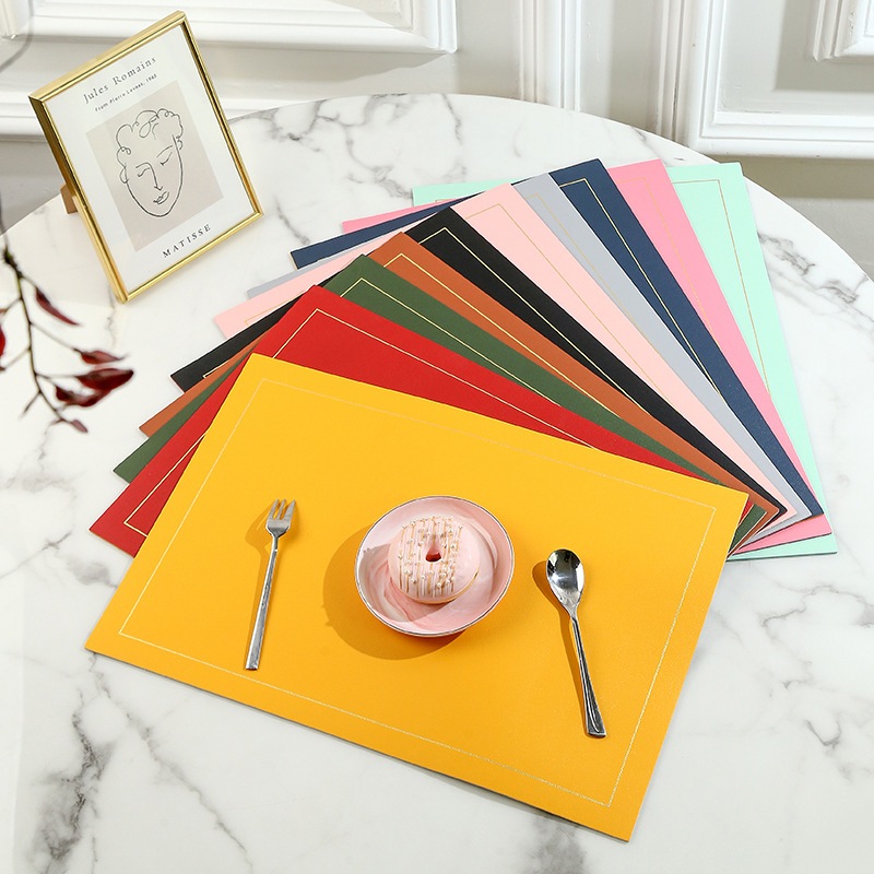 Jual Alas Piring Meja Makan Tahan Panas Table Mat 45x30cm Tatakan ...