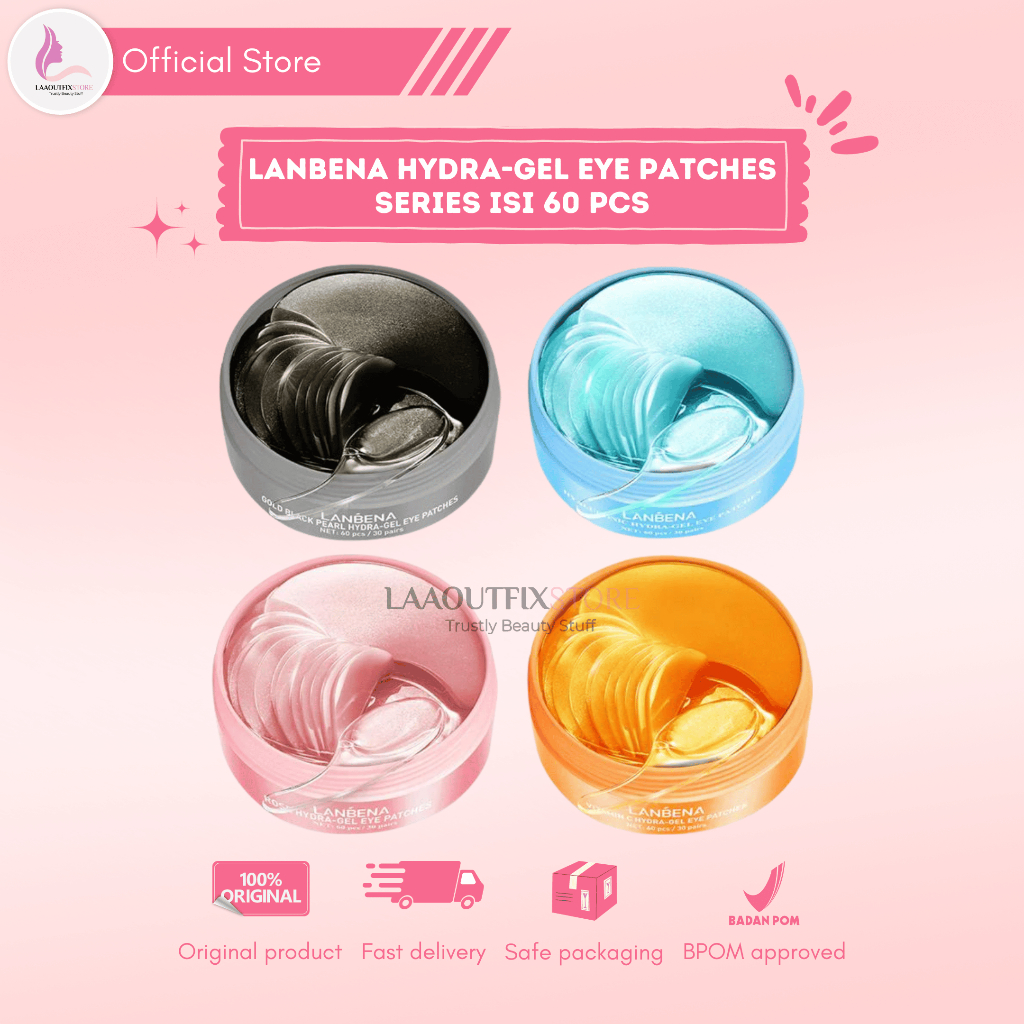 Jual LANBENA HYDRA-GEL EYE PATCHES SERIES ISI 60 PCS | Shopee Indonesia
