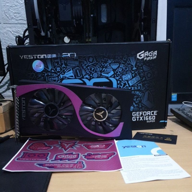 Jual VGA Yeston GTX 1660 Super 6Gb minus | Shopee Indonesia
