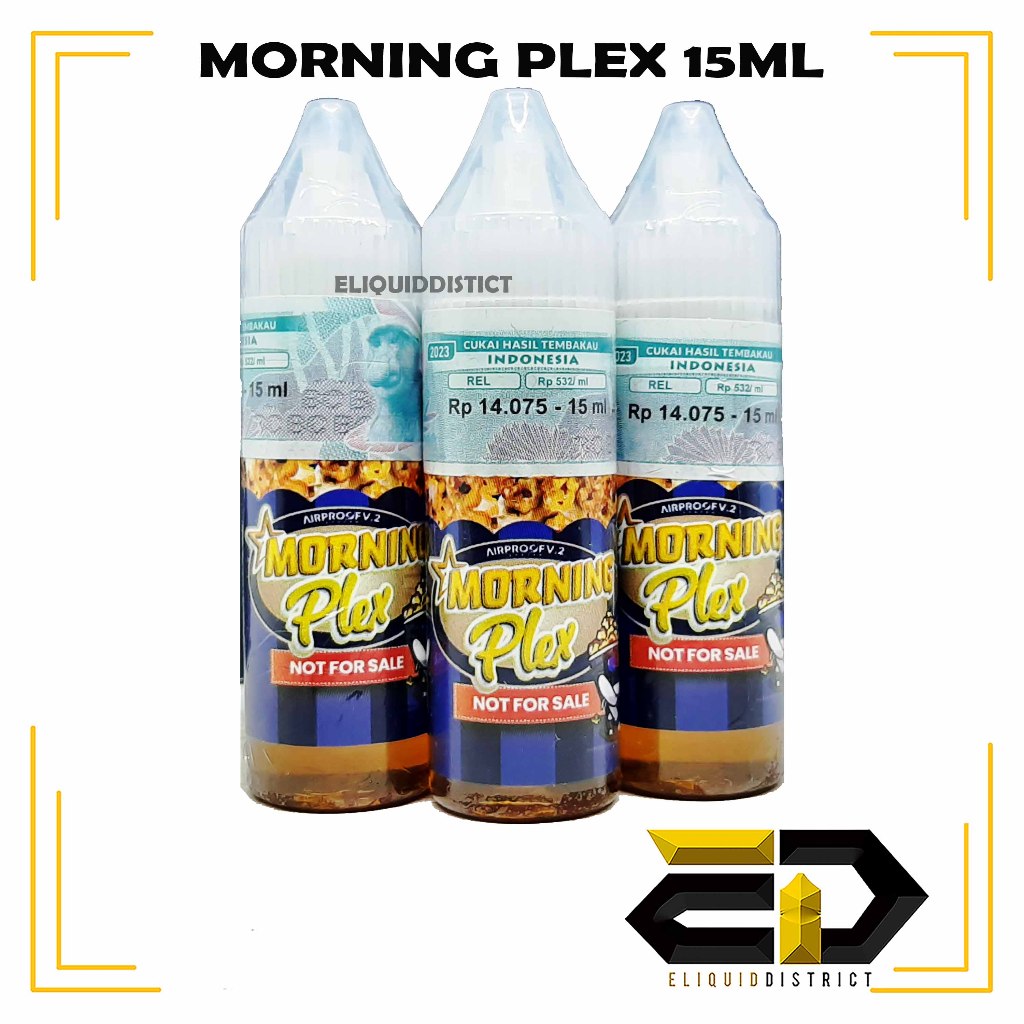 Jual MORNING PLEX POPCORN ROATED CARAMEL PREMIUM LIQUID INDONESIA 15ML ...
