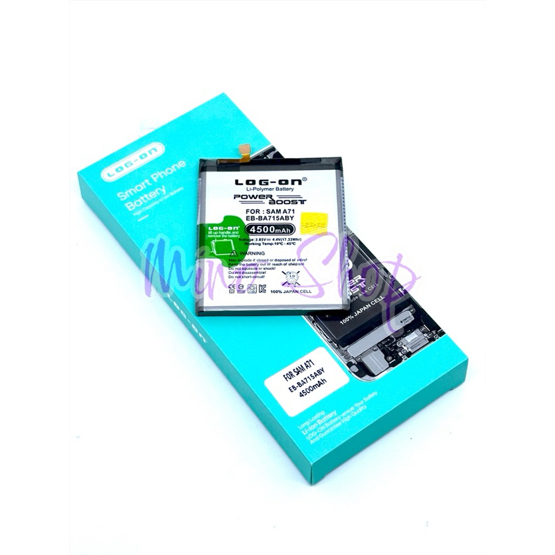 Jual BATERAI LOG ON SAMSUNG A71 / A715 EB-BA715ABY POWER BOOST DOUBLE POWER BATRE BATTERY ...