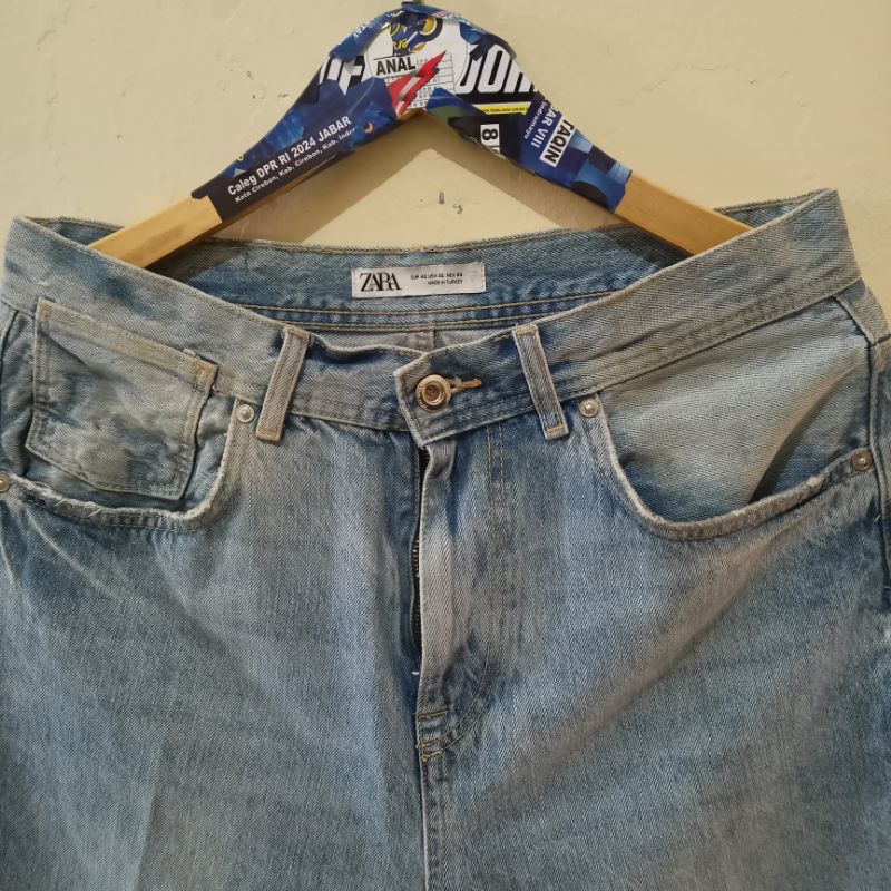 Jual Zara Denim/Jeans Zara Made In Turkey Selvedge | Shopee Indonesia