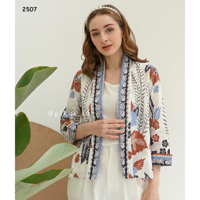 Jual Outer batik wanita / blazer batik modern / Baju batik cewek murah ...