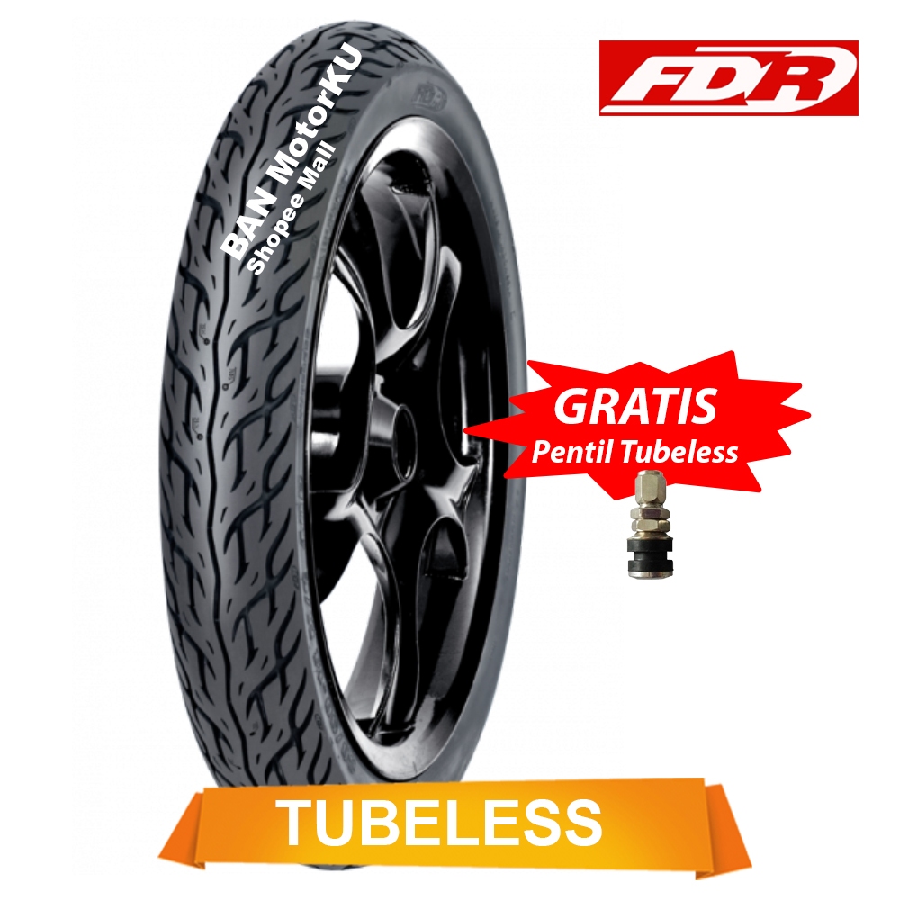 Jual FDR Flemino ukuran 90/90-14 Ban Motor Tubeless (Gratis Pentil ...