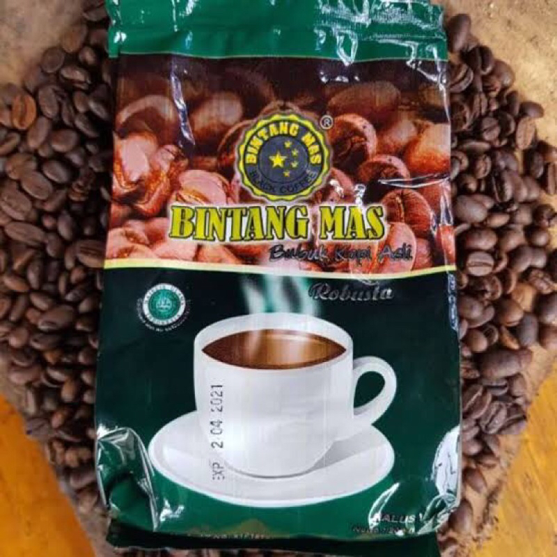 Jual Kopi bubuk Bintang Mas HALUS. Asli ciri khas pematang siantar ...