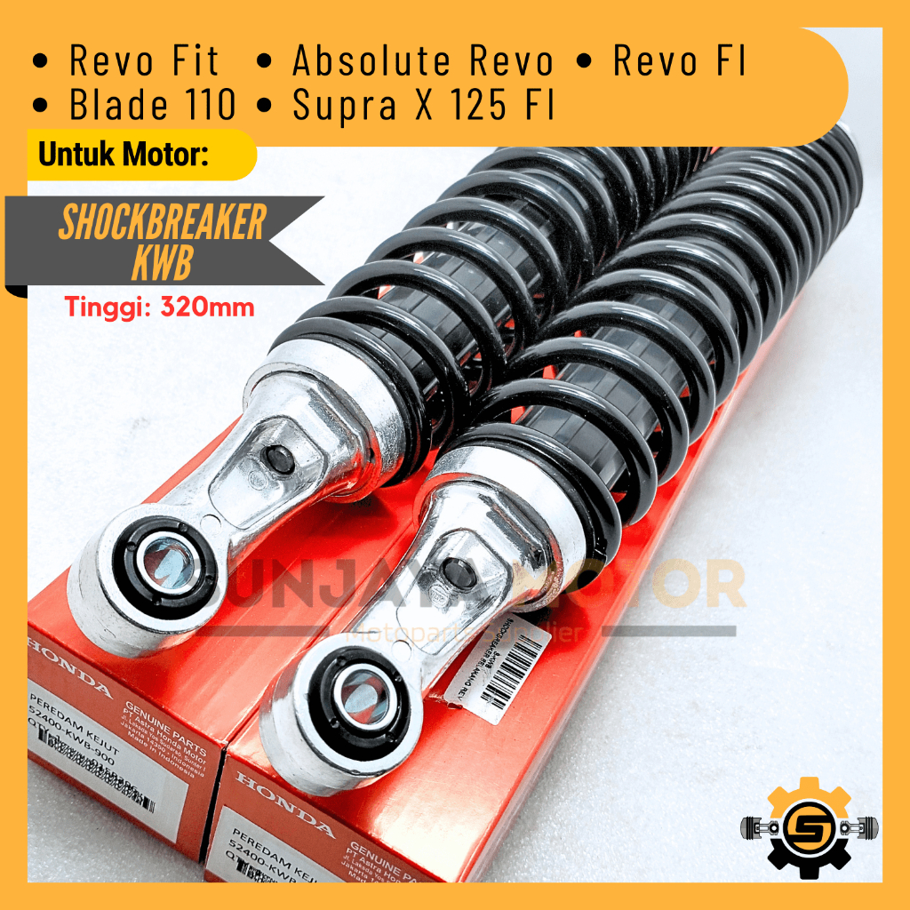 Jual Shockbreaker KWB Shock Breaker Kualitas Original Honda Absolute ...