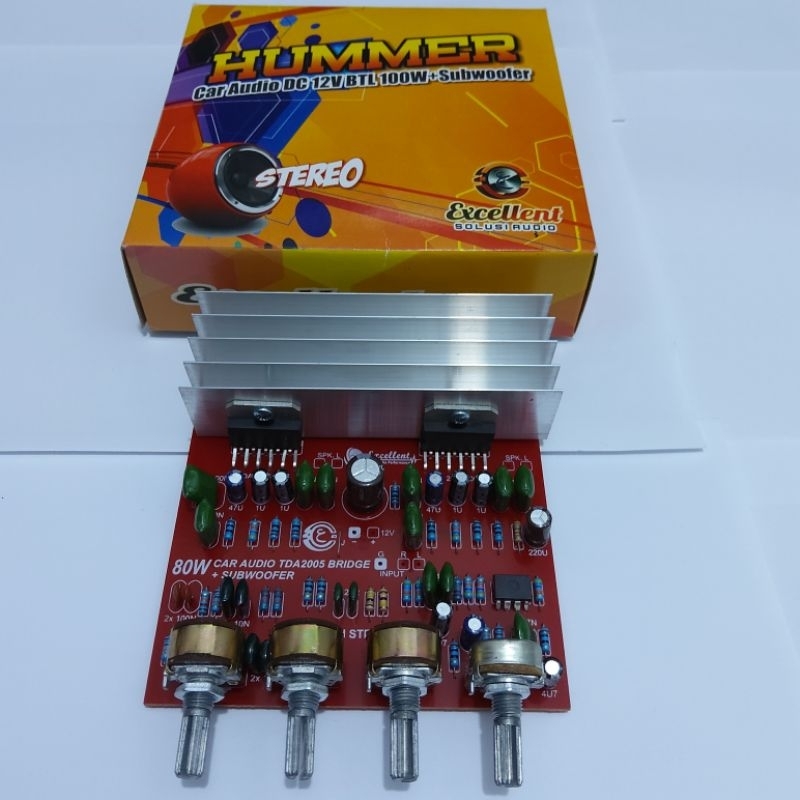 Jual POWER MOBIL SETEREO HAMMER SUBWOFER 12V DC | Shopee Indonesia