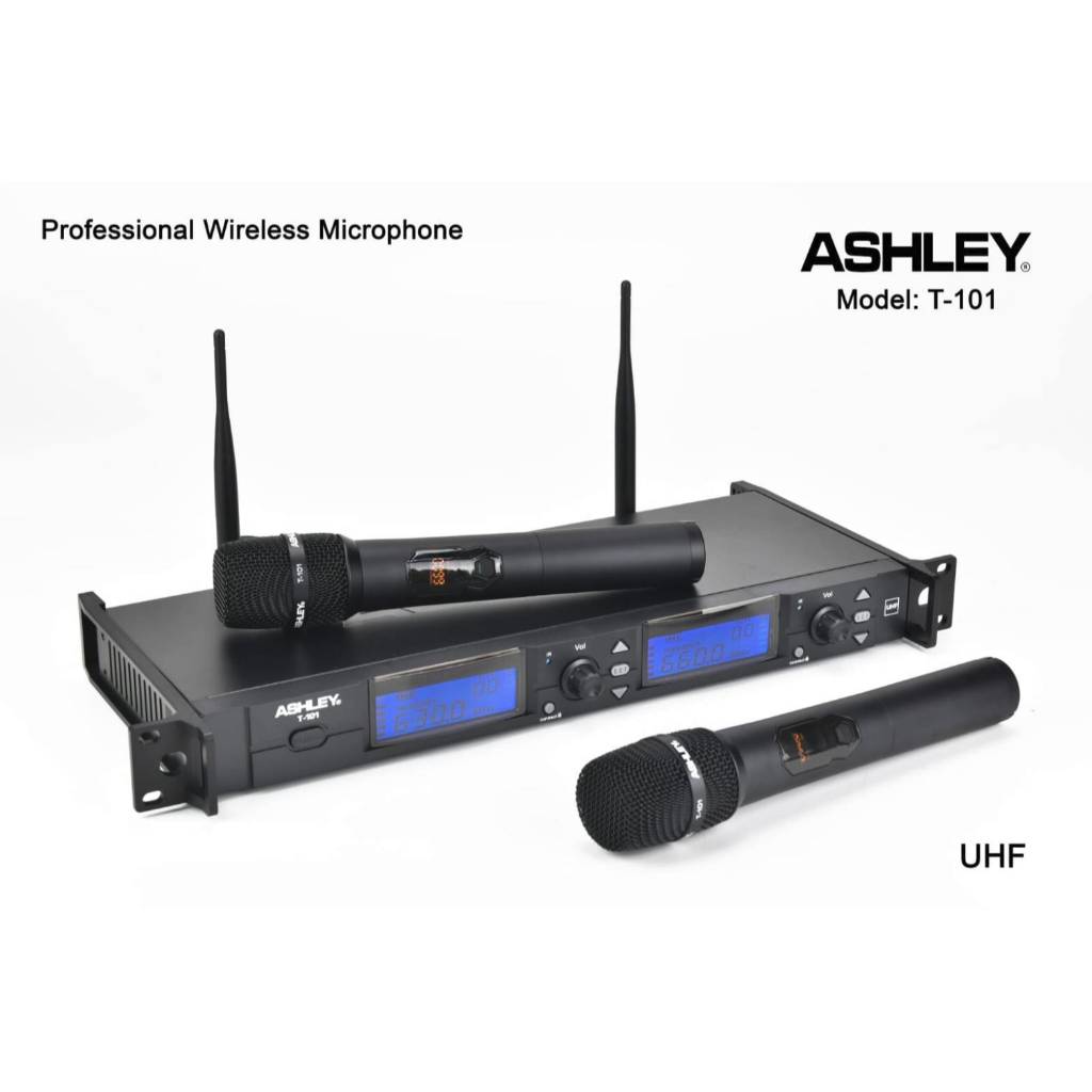 Jual MIC WIRELESS ASHLEY T 101 T101 ORIGINAL | Shopee Indonesia