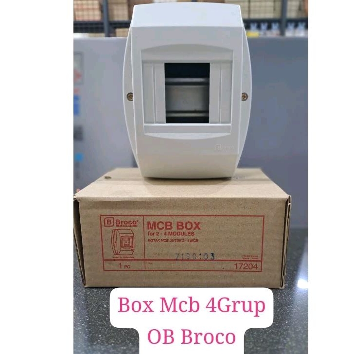 Jual Box MCB broco 4 group | Shopee Indonesia