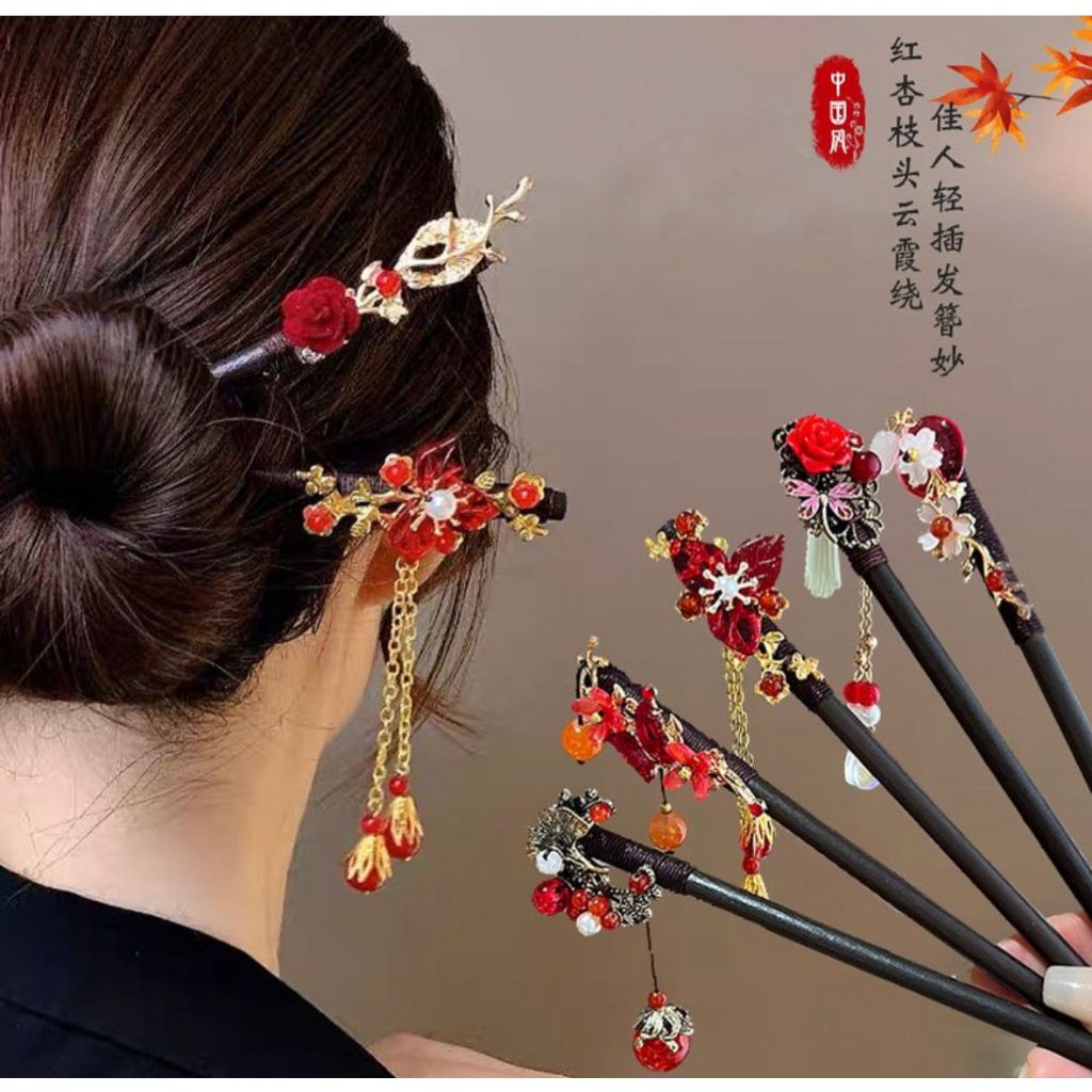 Jual tusuk konde sangjit/tusuk konde tradisional/wedding party tusuk ...
