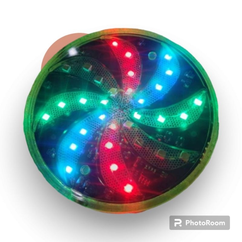 Jual LED VARIASI BULAT RGB KIPAS 8CM 12volt | Shopee Indonesia