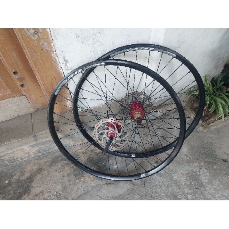 Jual wheelset ring 26 hub freehub raze rims araya | Shopee Indonesia