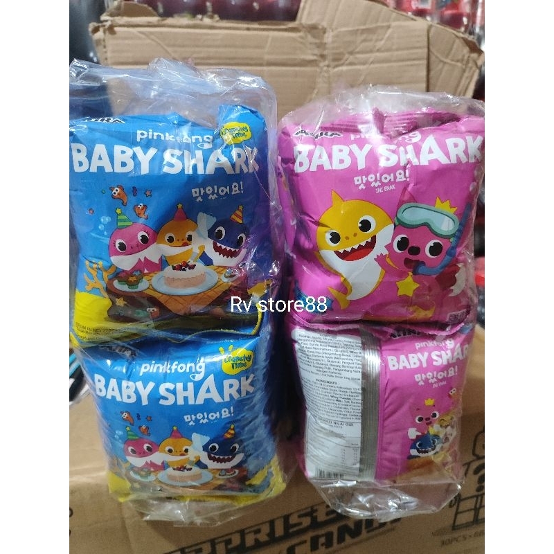 Jual chiki baby shark , chiki milko rasa coklat , chiki doraemon isi ...
