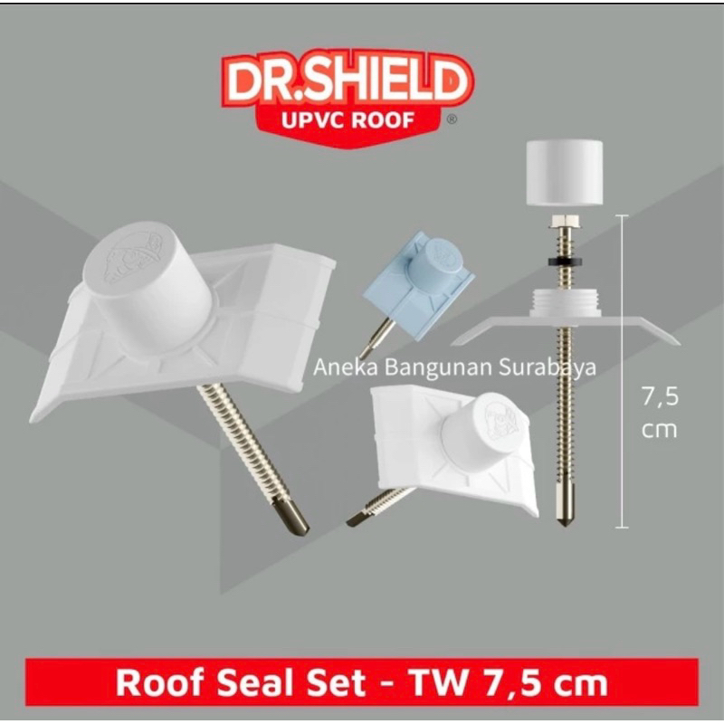 Jual Baut atap | Roof Seal drshield ( set isi 40pcs ) upvc ...