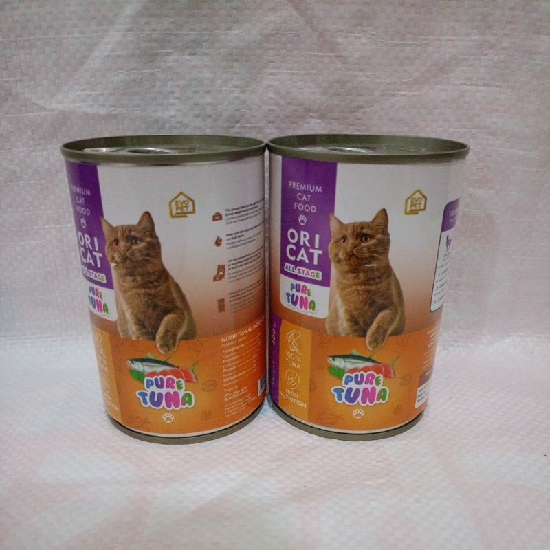 Jual oricat kaleng rasa pure tuna ( makanan basah rasa ikan tuna ...