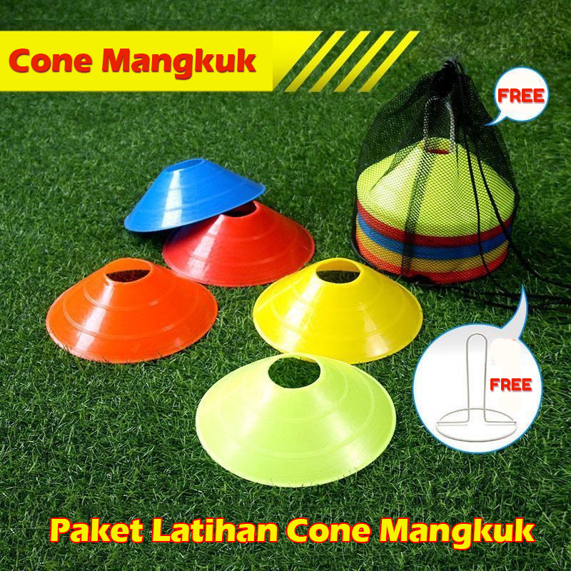 Jual Cone Mangkuk bola kaki futsal training Latihan Kun Mangkok Marker ...