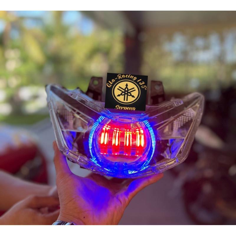 Jual REFLEKTOR LAMPU DEPAN HONDA BEAT LED BEAT DELUXE BEAT STREET LED ...