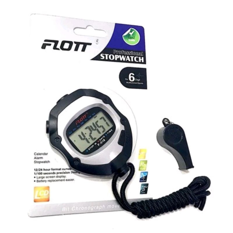 Jual Stopwatch Digital Olahraga Genggam LCD Dengan Peluit | Shopee ...