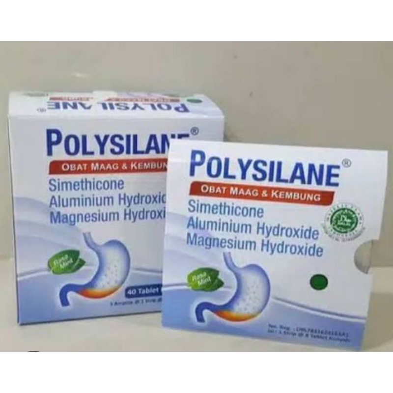 Jual POLYSILANE TABLET KUNYAH 40 TABLET (ED 2026) | Shopee Indonesia
