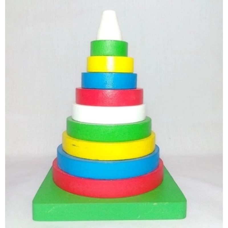 Jual Ape TK paud Menara Kerucut Mainan Edukatif | Shopee Indonesia
