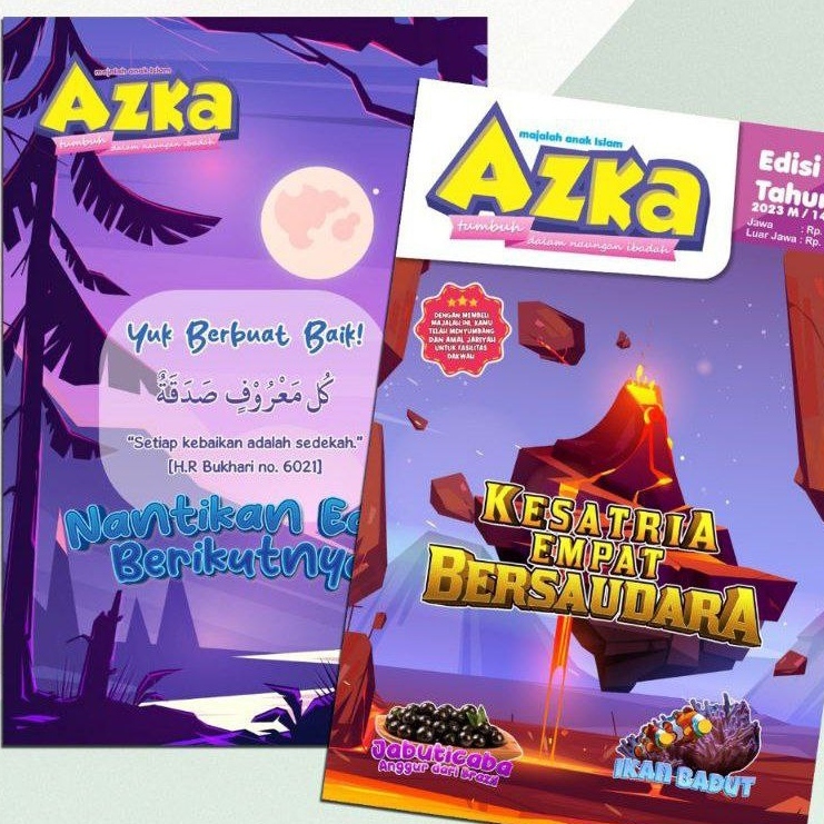 Jual Majalah AZKA - Majalah Anak Islam Edisi Koleksi - Majalah Islami ...