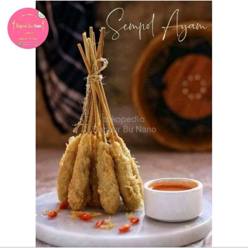 Jual Sempol Ayam Frozen Food Isi 10 Pcs Free Saus Sambal // Sempol Ayam ...