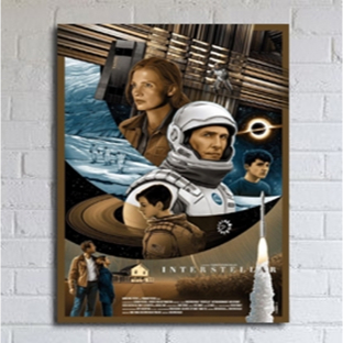 Jual Poster Hiasan Dinding Interstellar Art | Shopee Indonesia