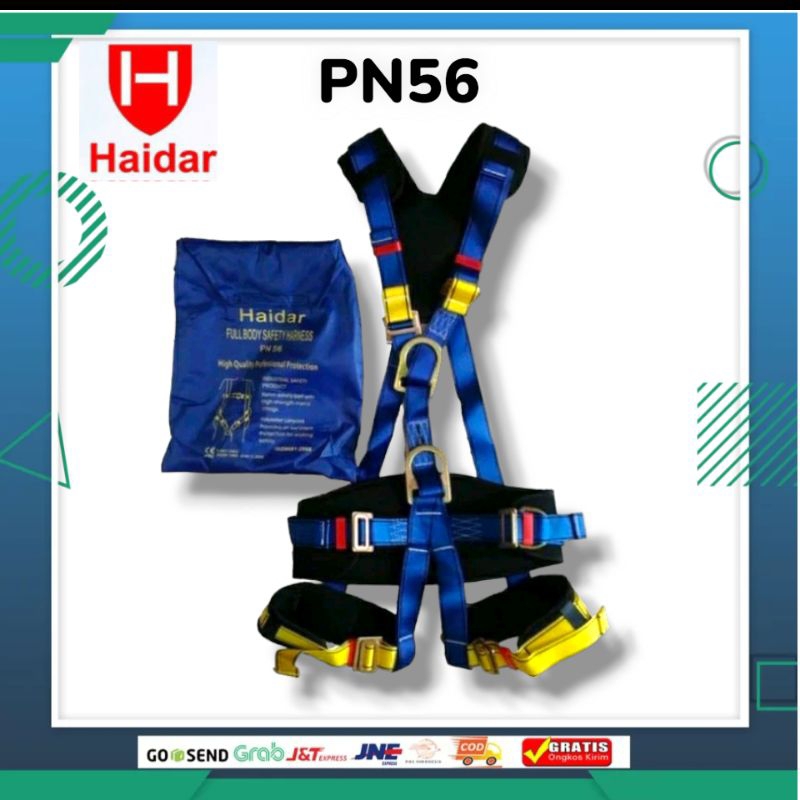 Jual Full Body Harness Haidar FBH PN56 Original / Safety Climb /Safety Belt Pengaman Ketinggian ...