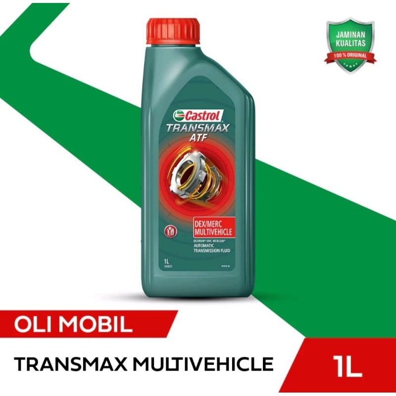 Jual CASTROL oli transmisi automatic ATF dedtron III 1 liter (ready ...