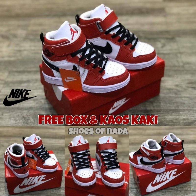 Jual SEPATU ANAK NIKE AIR JORDAN SNEAKERS SEKOLAH NIKE JORDAN ANAK ...