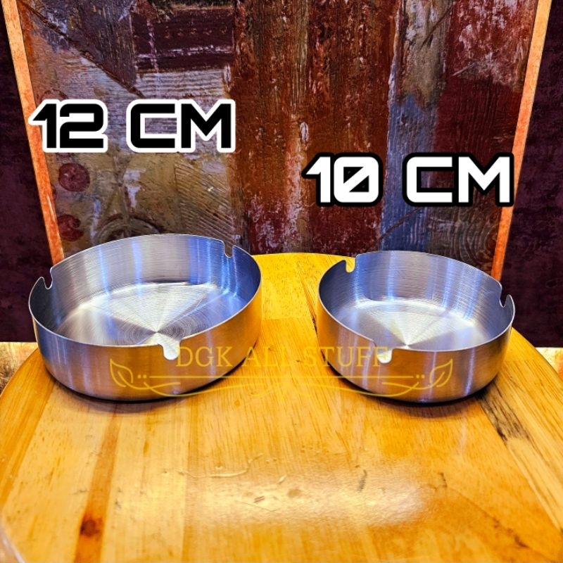 Jual Asbak Wadah Tempat Puntung Abu Rokok Stainless Stainles Steel Besi ...
