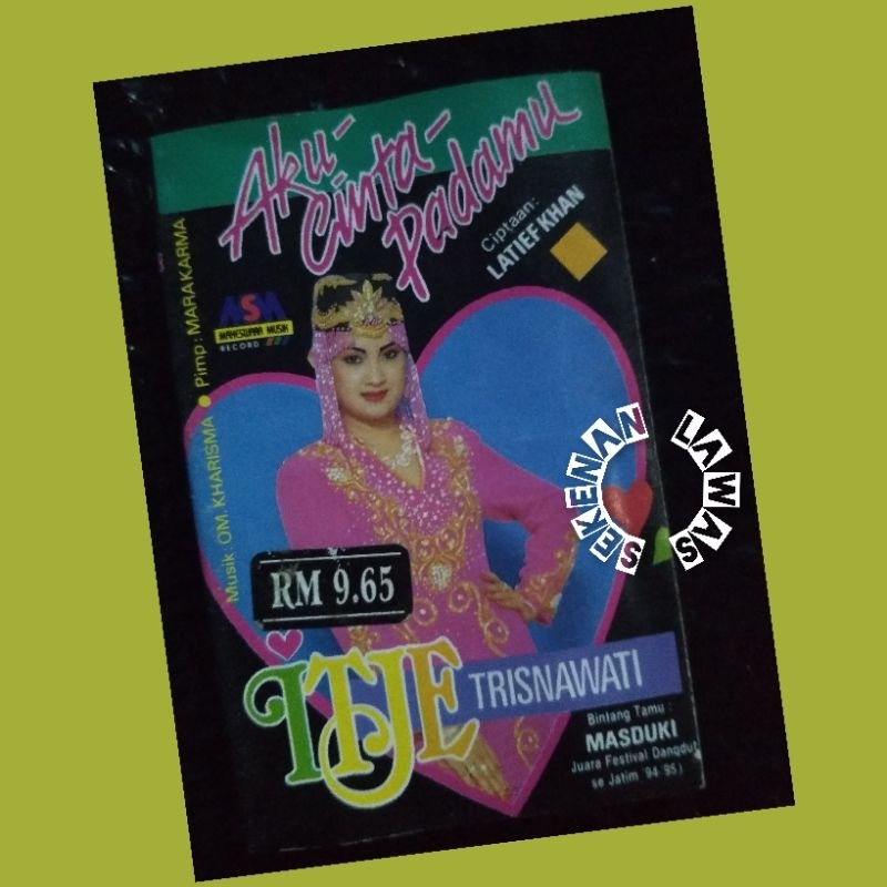 Jual Kaset Dangdut Itje Tresnawati - Aku Cinta Padamu /Rilisan Malaysia ...